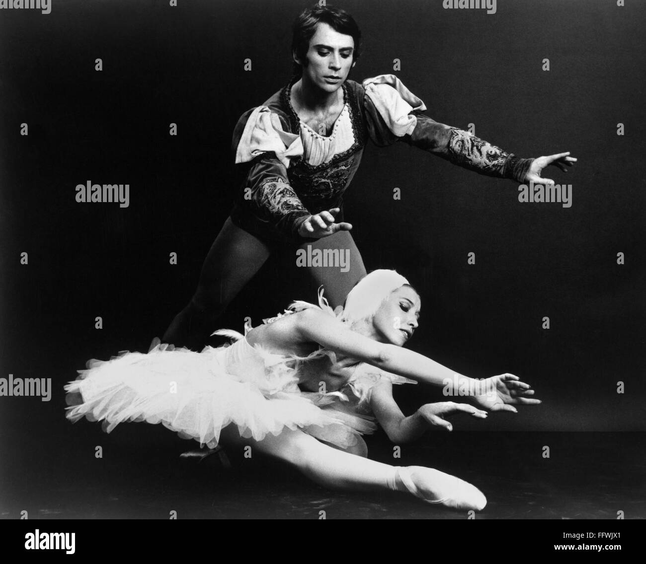 BALLET: SWAN LAKE. /nNatalia Makarova and Ivan Nagy performing in an ...