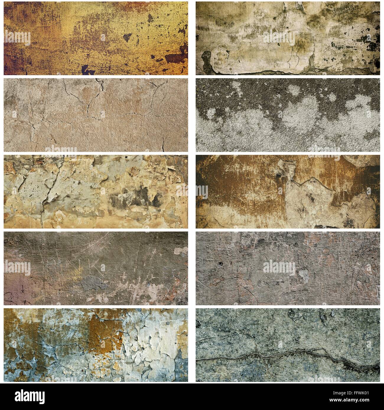 Texture grunge collection Stock Photo - Alamy