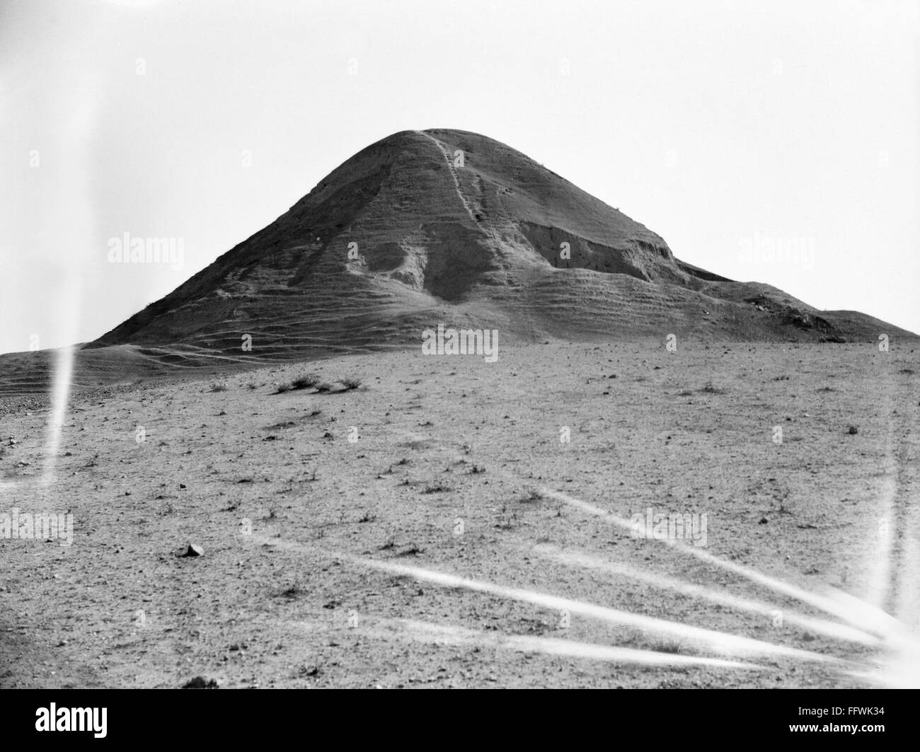 IRAQ: NIMRUD, c1932. /nSite of the ancient Assyrian city of Nimrud ...