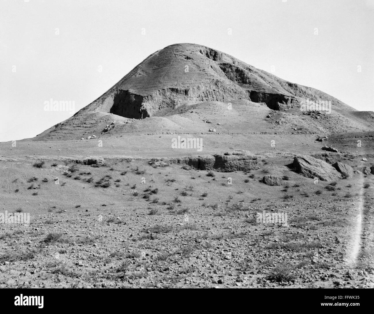 IRAQ: NIMRUD, c1932. /nSite of the ancient Assyrian city of Nimrud ...