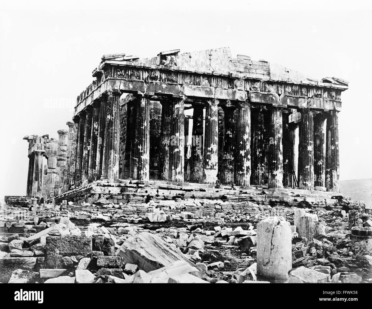 GREECE: THE PARTHENON. /nThe Parthenon ruins in Athens, Greece ...