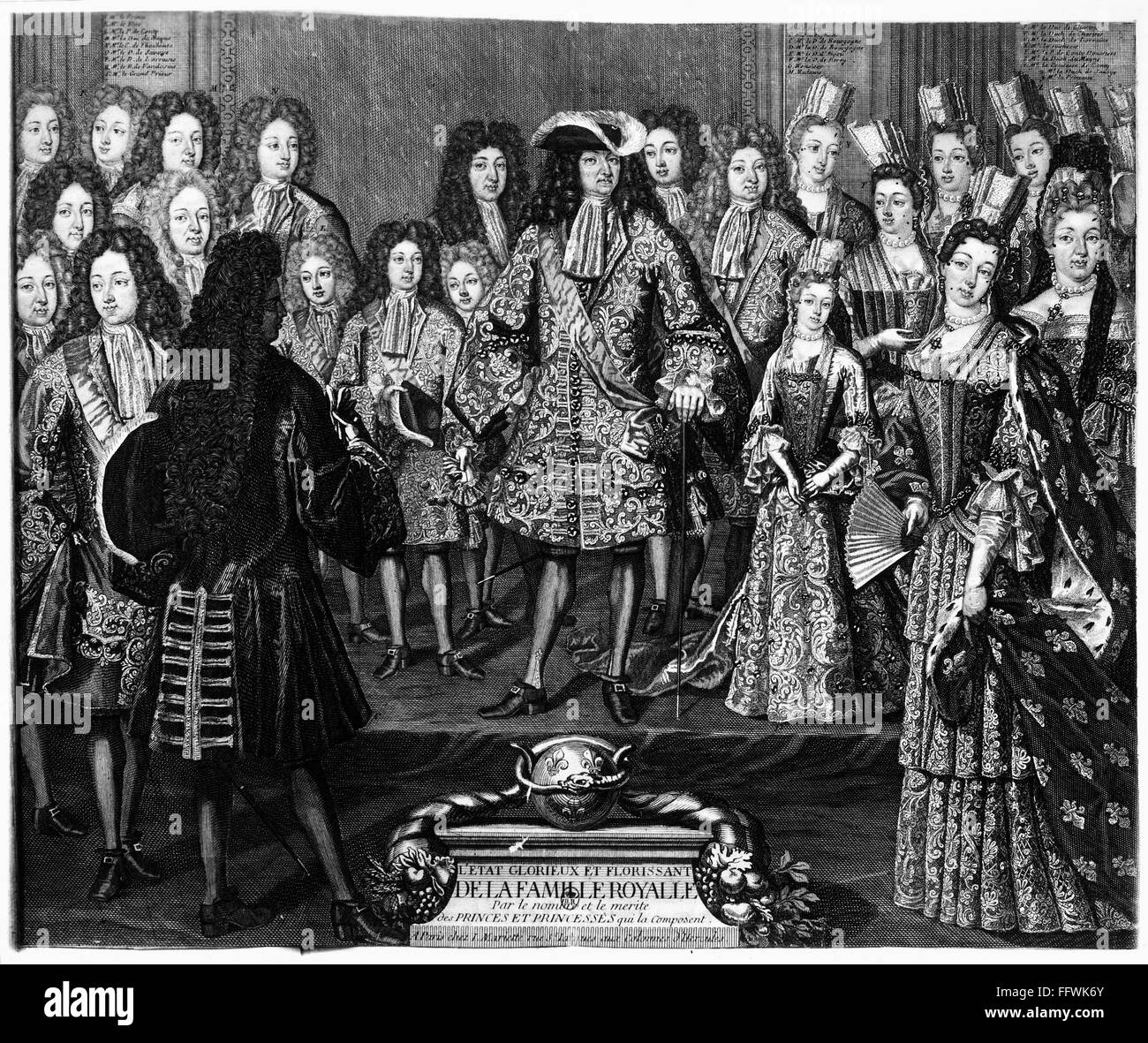 LOUIS XIV (1638-1715). /nKing of France, 1643-1715. Louis XIV and his ...