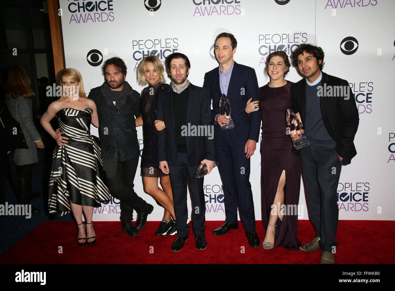People's Choice Awards 2016 held at the Microsoft Theatre L.A. Live ...