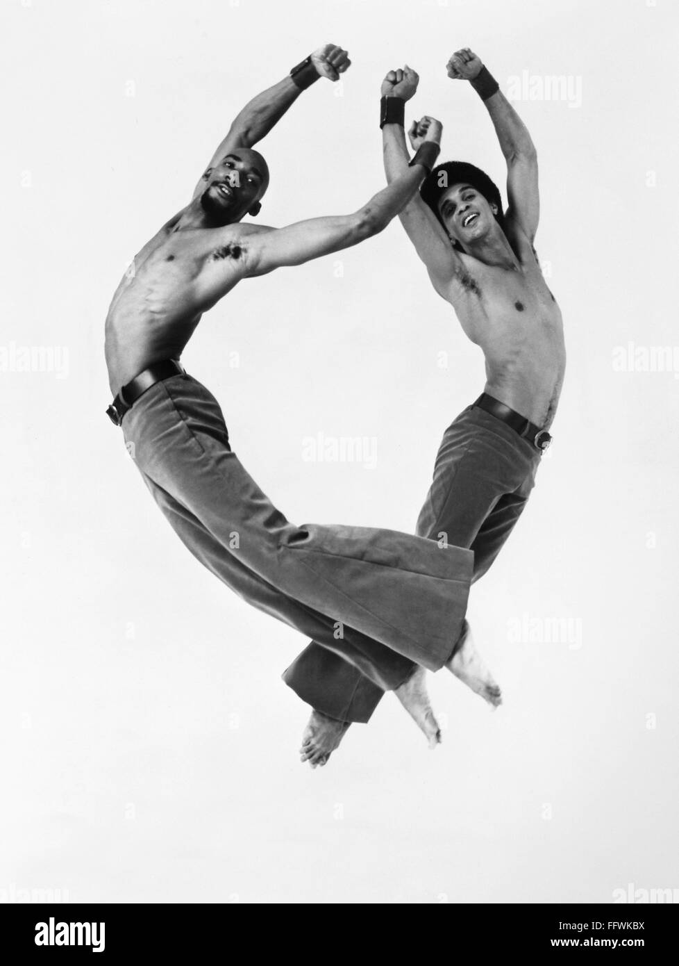 DANCE: ALVIN AILEY. /nJohn Parks (left) and Clive Thompson of the Alvin ...