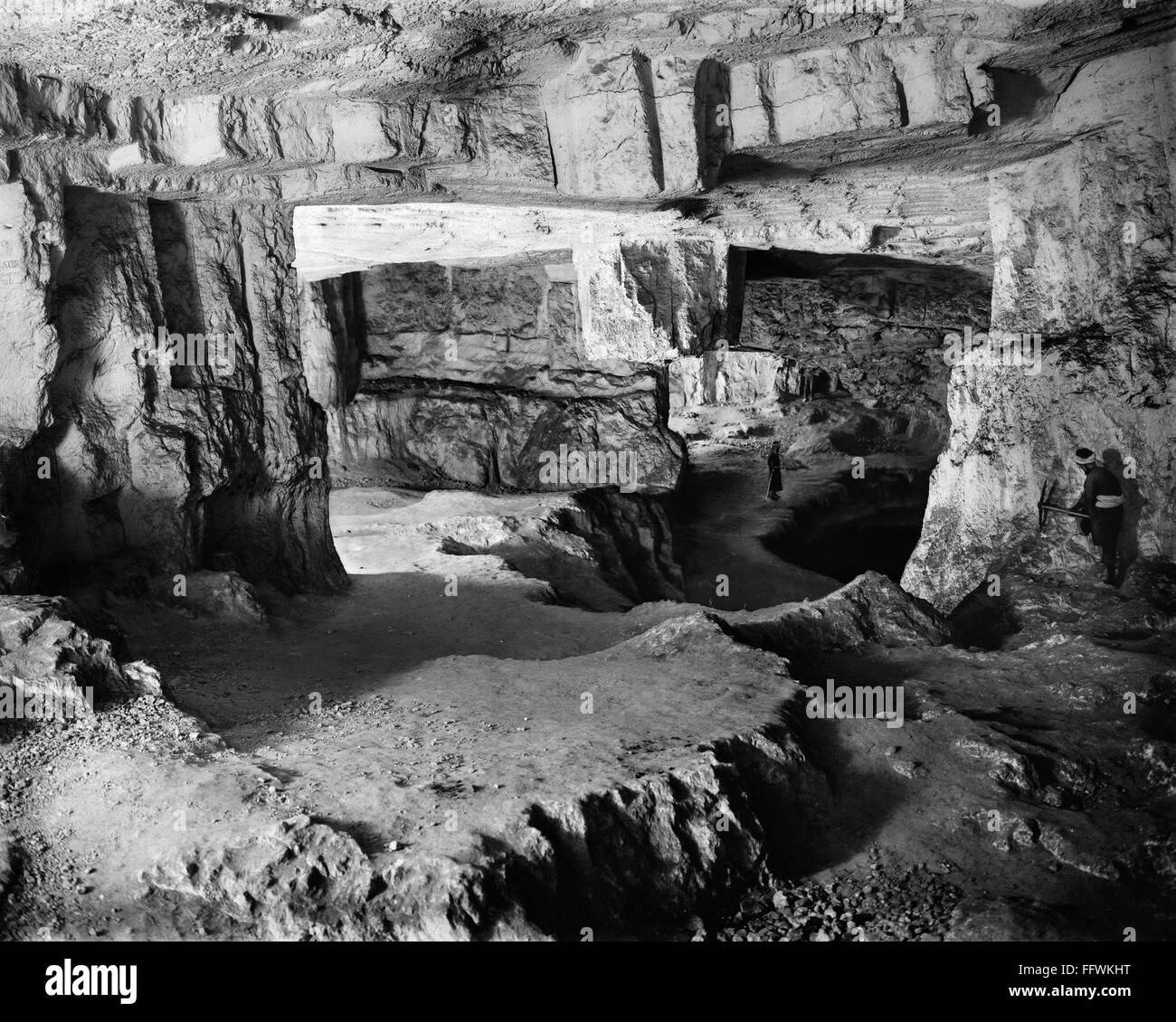 JERUSALEM: ZEDEKIAH'S CAVE. /nZedekiah's Cave, also known as Solomon's ...