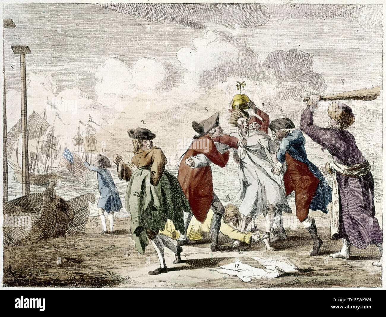 ARMED NEUTRALITY, 1780. /n'The Man in the Shirt of Pride Brought Low ...