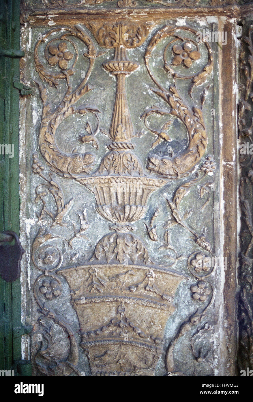 RUSSIA: BELL TOWER DOOR. /nDetail from the bronze door of the Ivan the ...