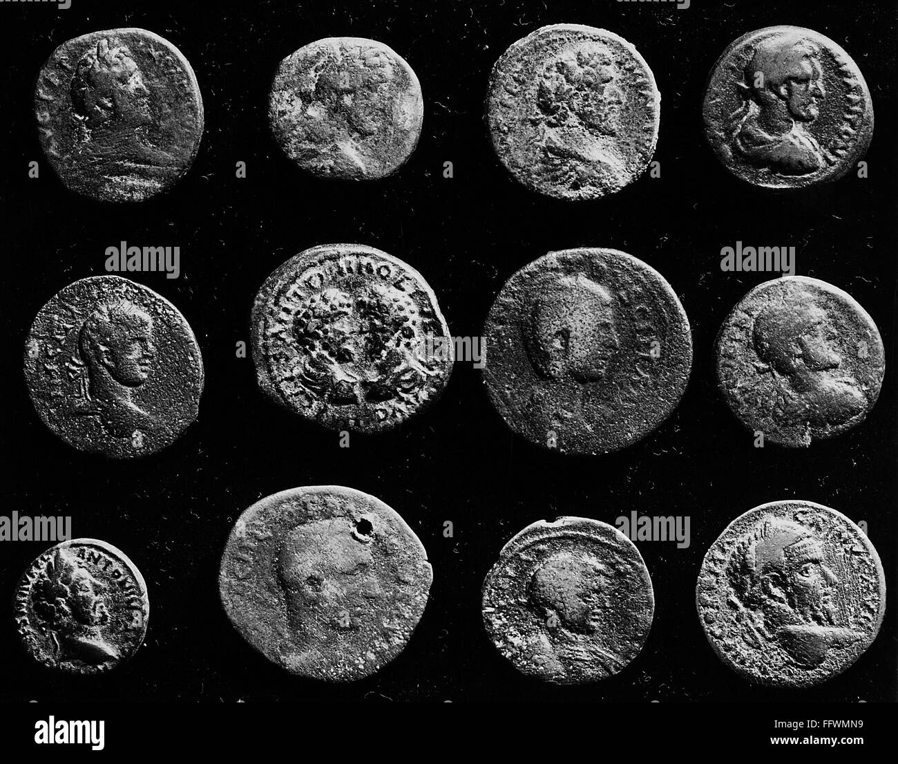 ROMAN COINS: JUDEA. /nBronze coins issued at Aelia Capitolina, the ...