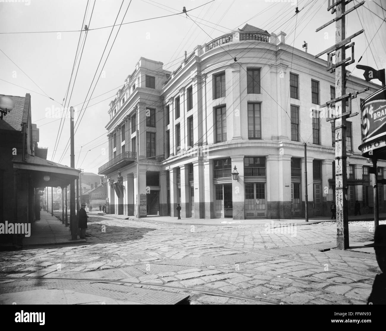 NEW ORLEANS: OPERA HOUSE. /nA view of the French Opera House in New ...
