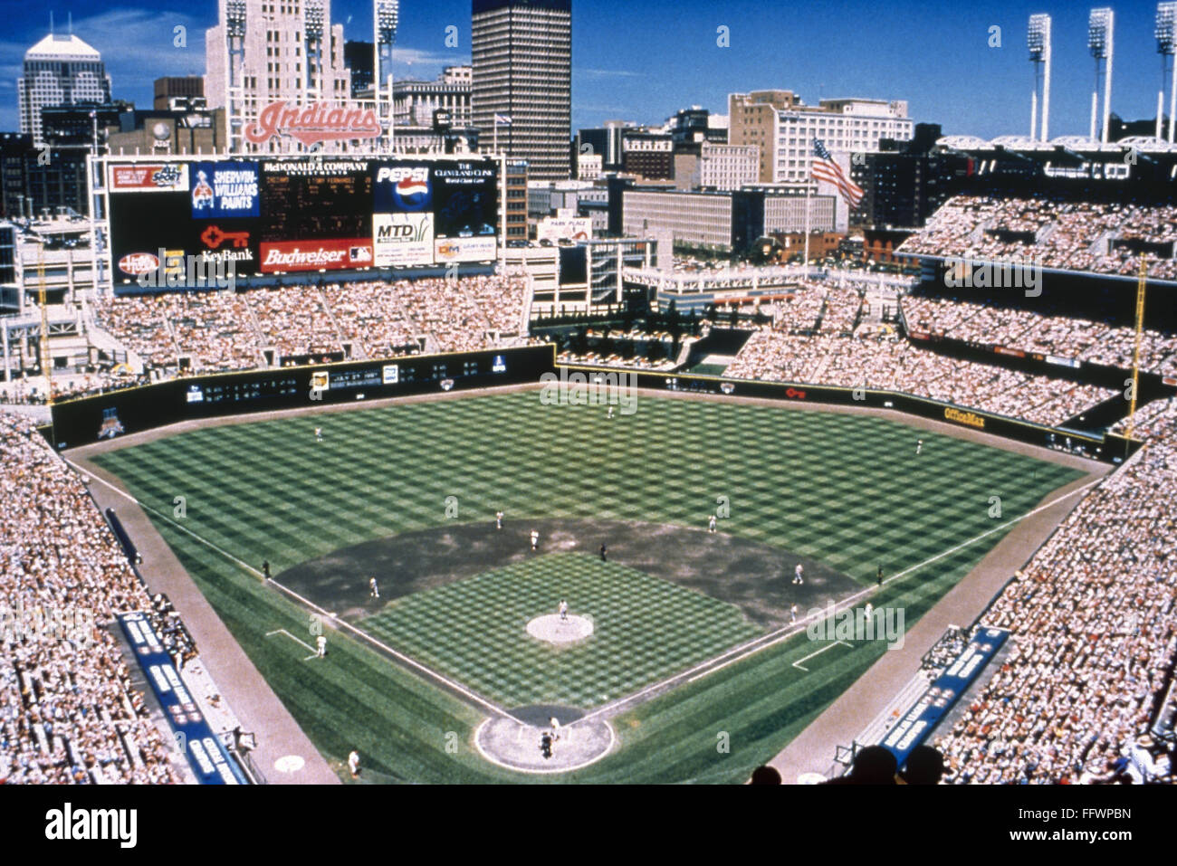 CLEVELAND: JACOBS FIELD. /nThe home of the Cleveland Indians baseball ...