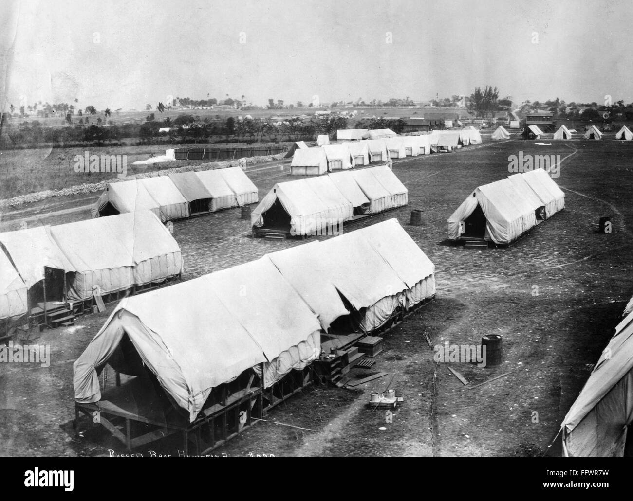 CUBA: YELLOW FEVER, 1900. /nLaboratory used by Walter Reed while ...