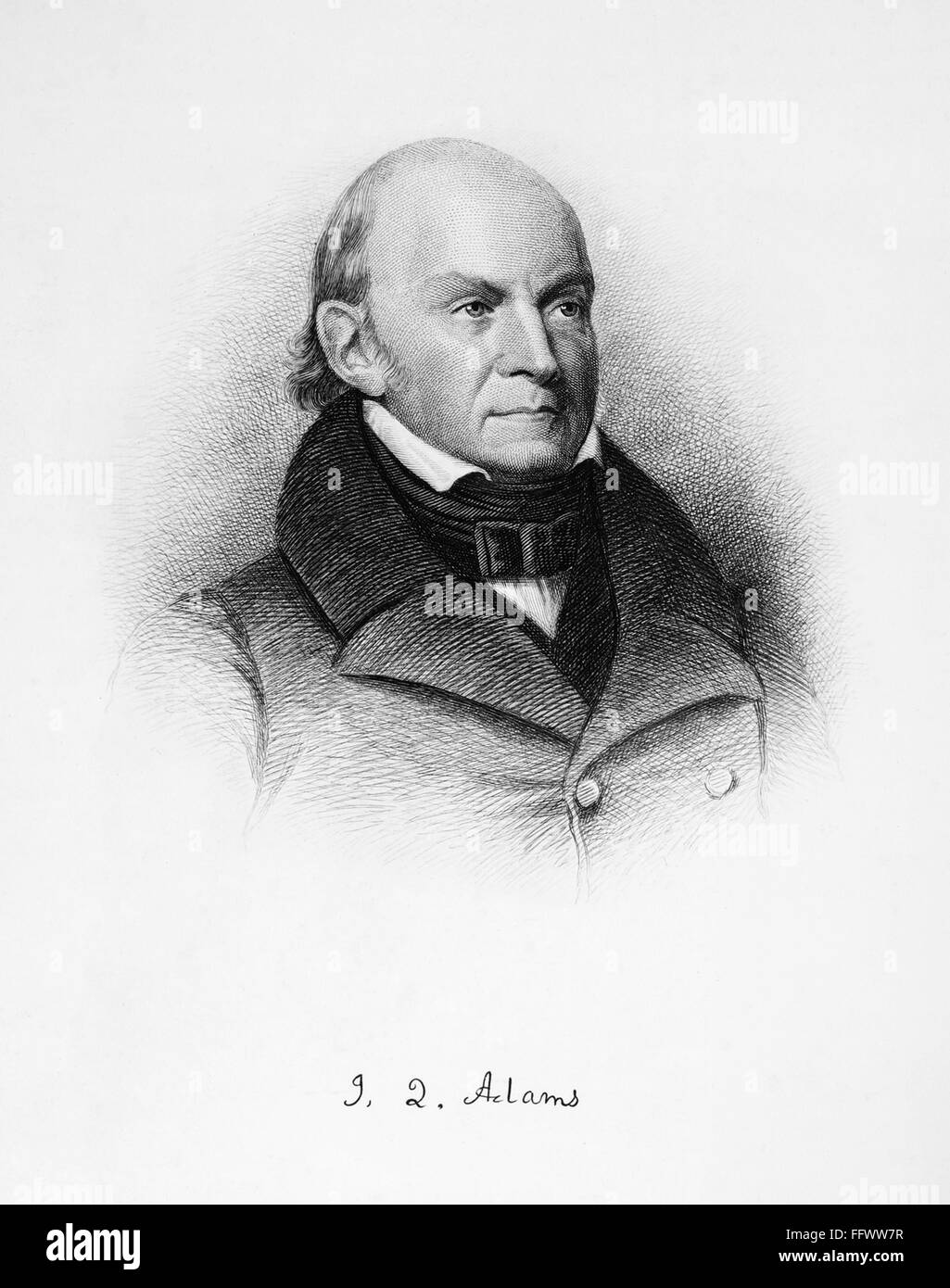 JOHN QUINCY ADAMS /n(1767-1848). Sixth President of the United States ...