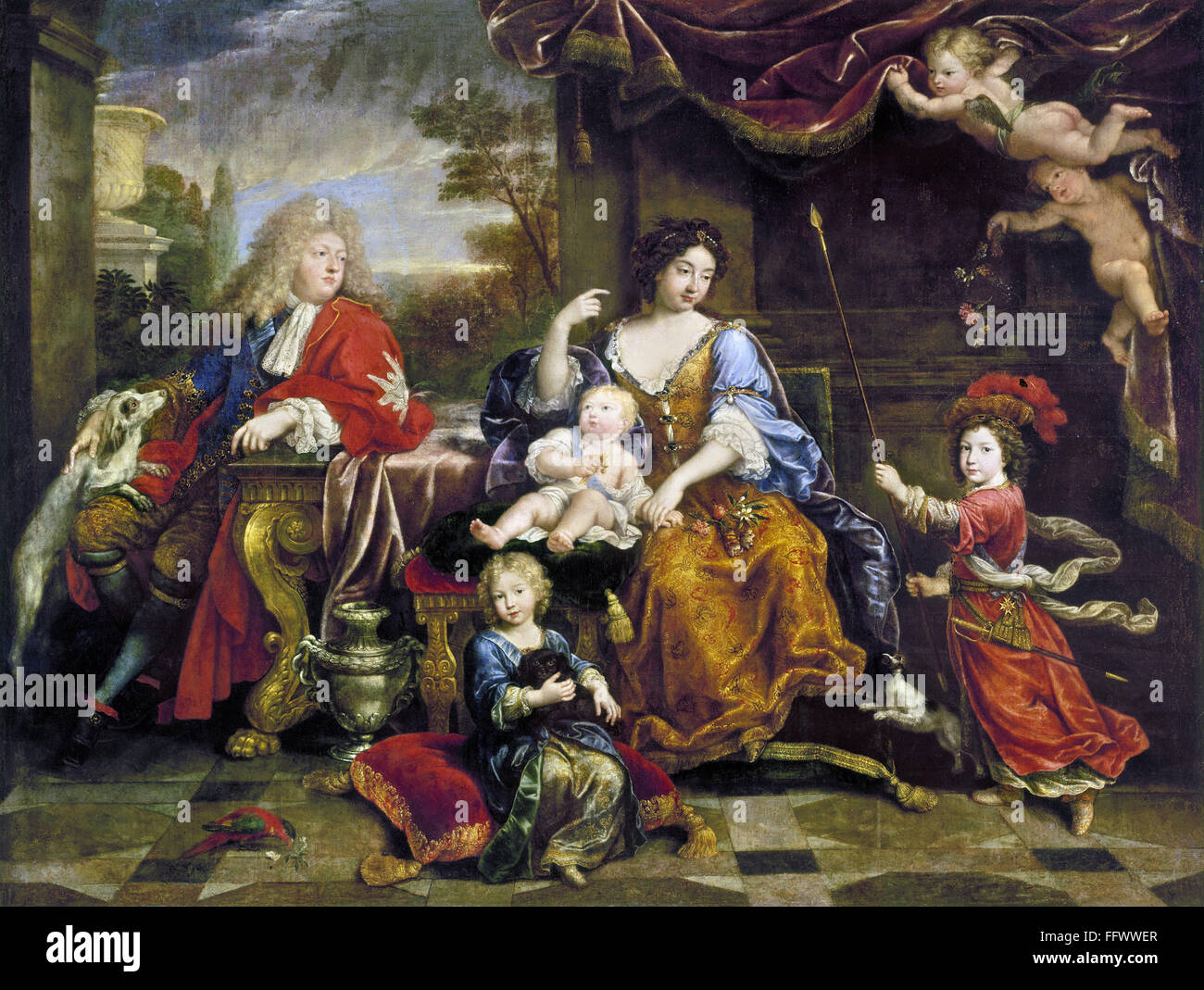 LOUIS LE GRAND DAUPHIN (1661-1711). /nEldest son and heir of King Louis ...