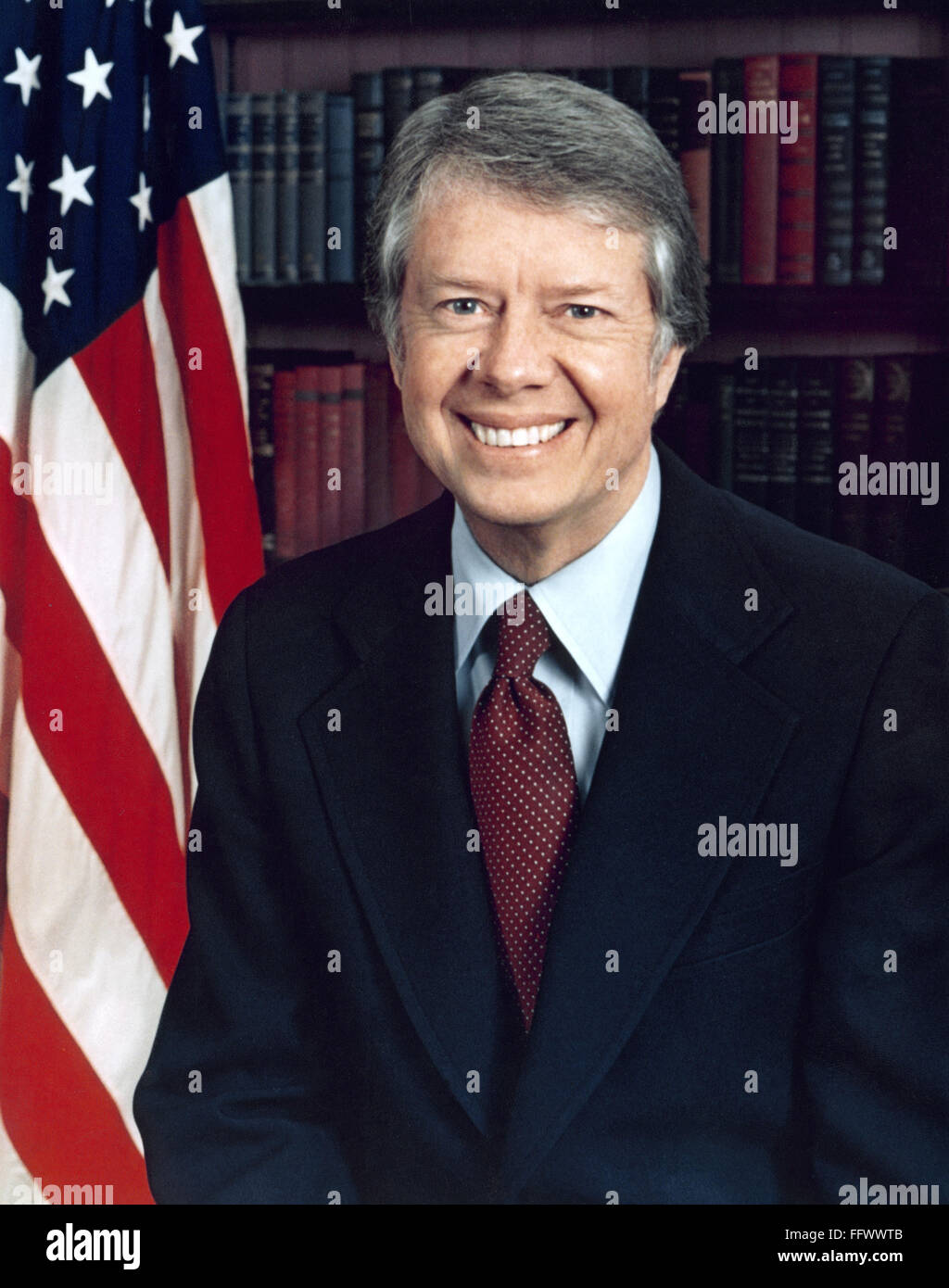 JIMMY CARTER (1924- ). /n39th President of the United States ...