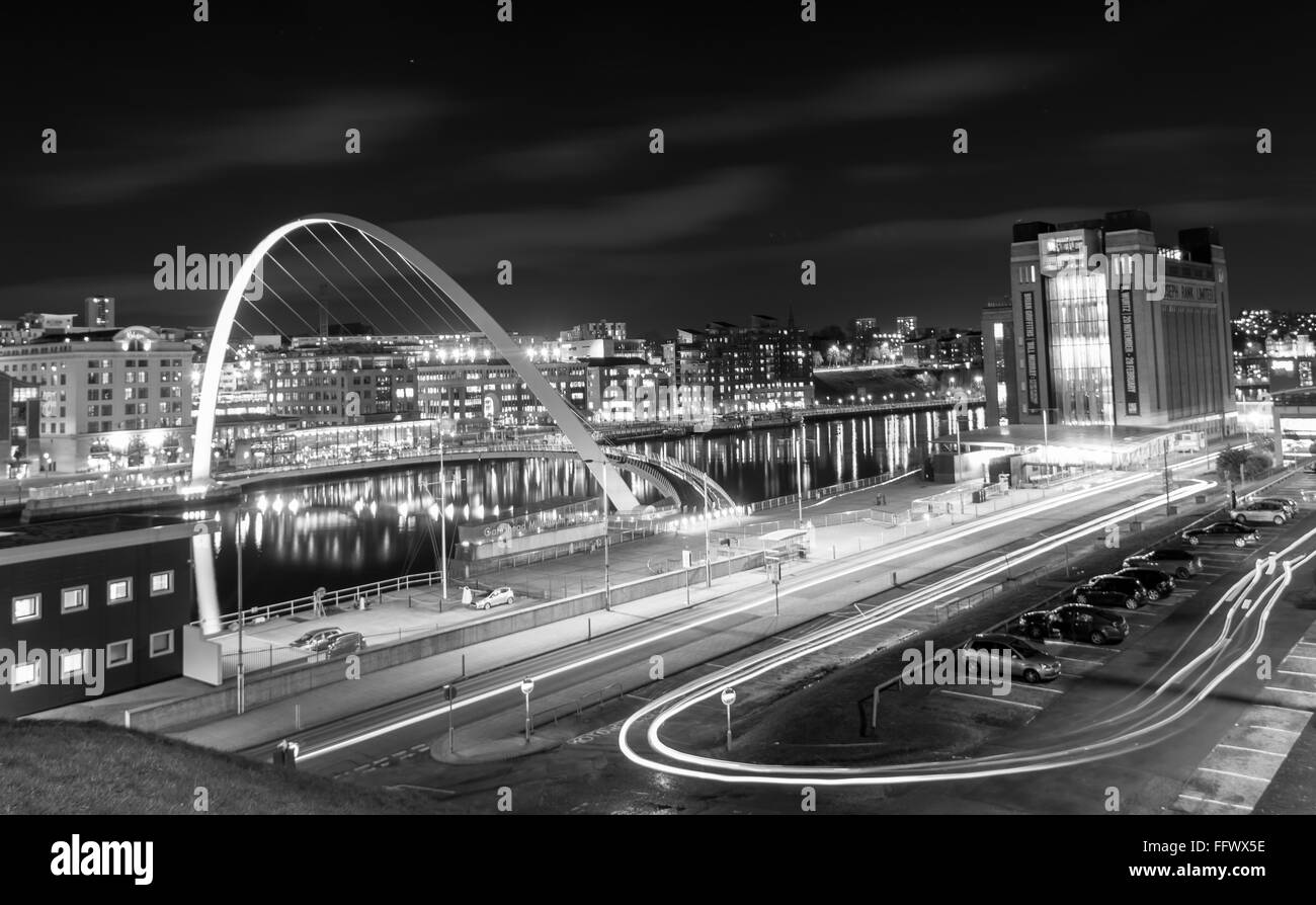 Baltic Square at Night Stock Photo - Alamy