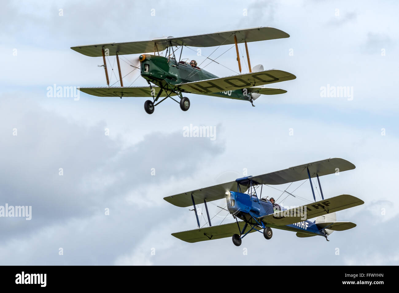 Tiger moth display team hi-res stock photography and images - Alamy