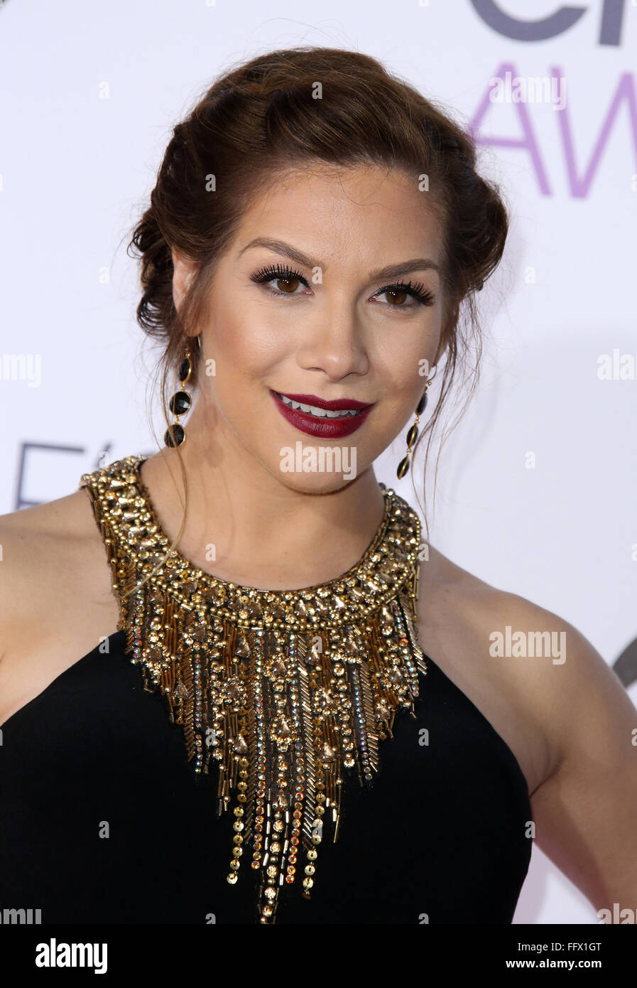 People's Choice Awards 2016 held at the Microsoft Theatre L.A. Live ...