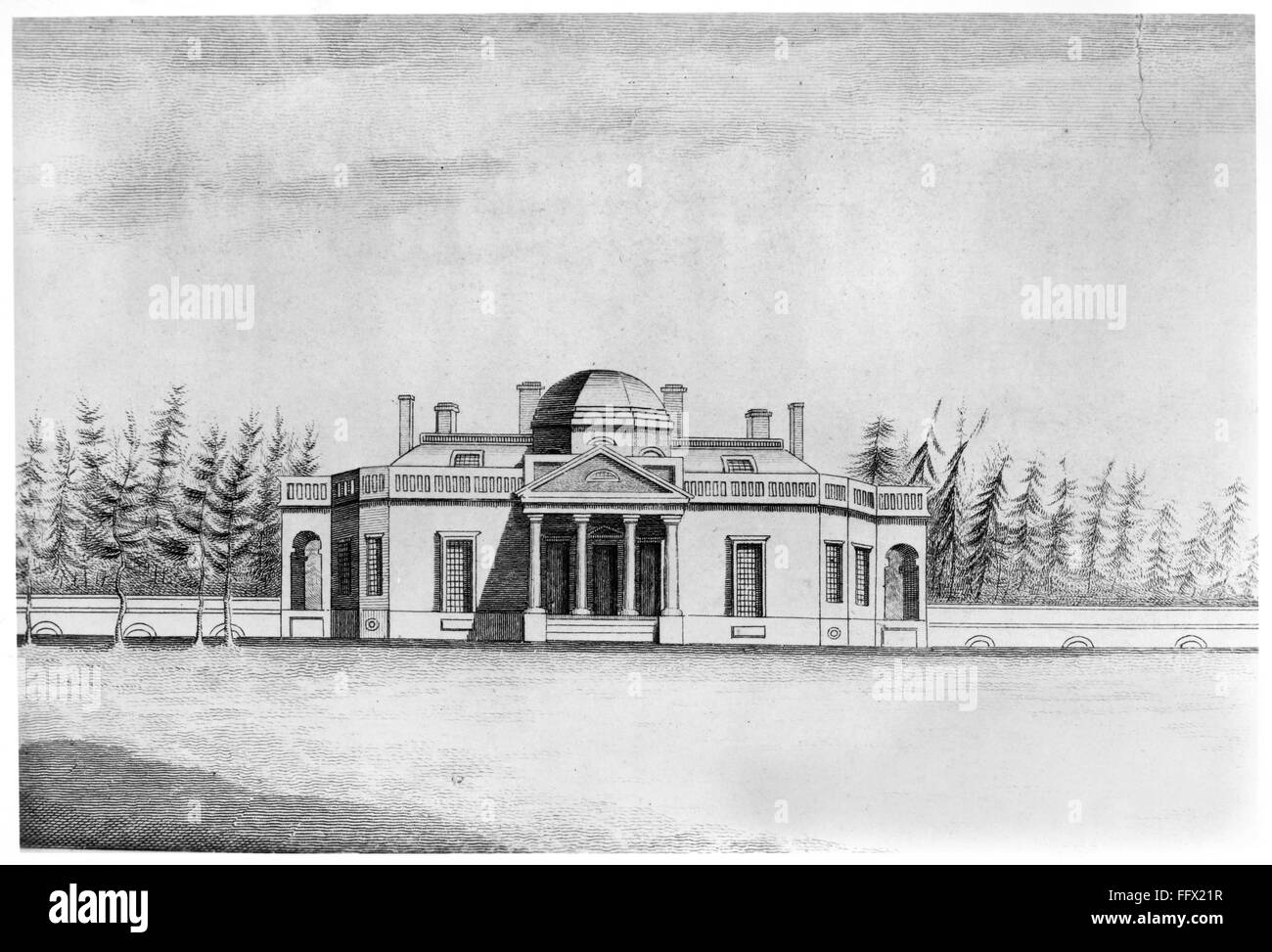 Thomas jeffersons plantation hi-res stock photography and images - Alamy