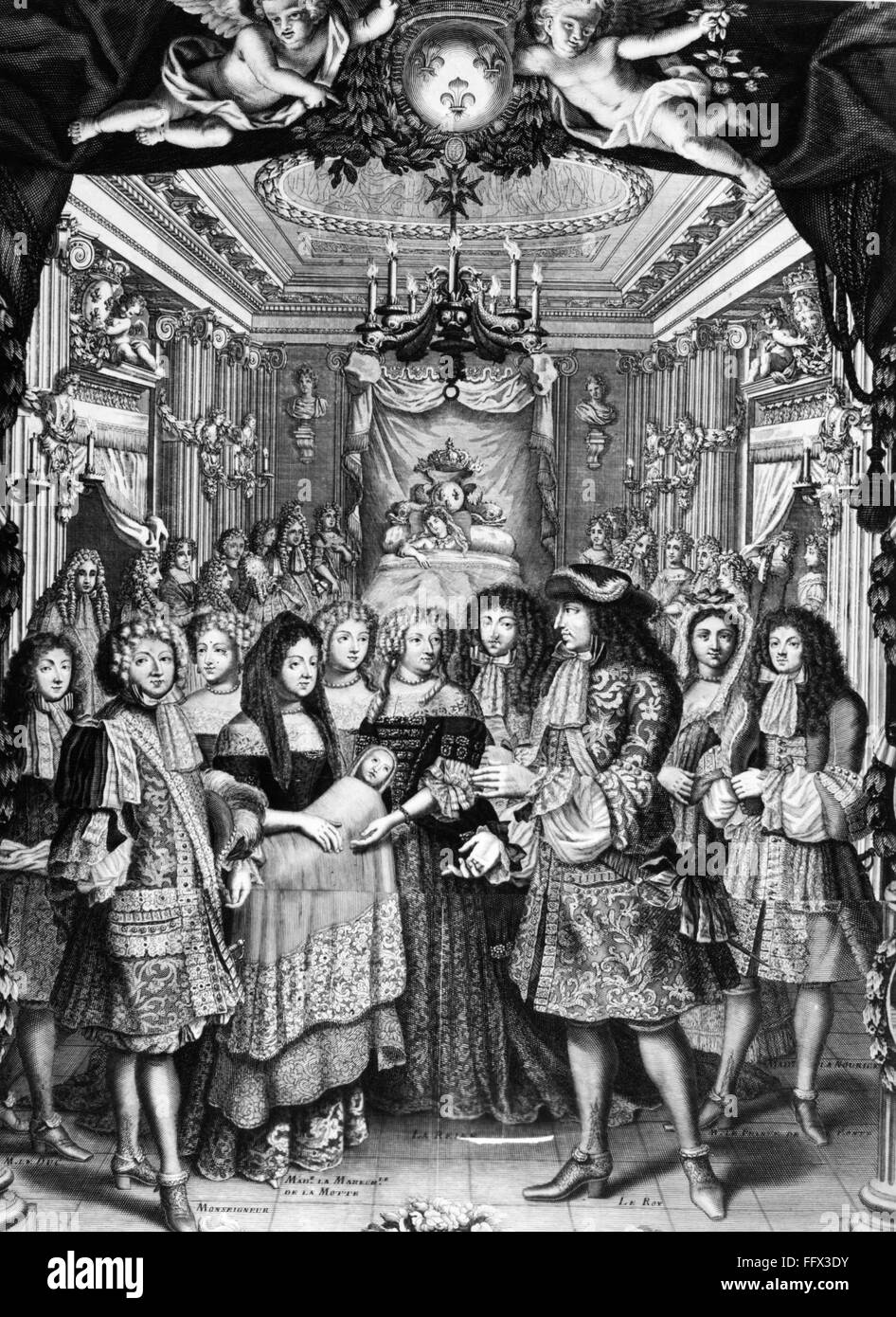 LOUIS, DAUPHIN OF FRANCE /n(1661-1711). Known as le Grand Dauphin. The ...