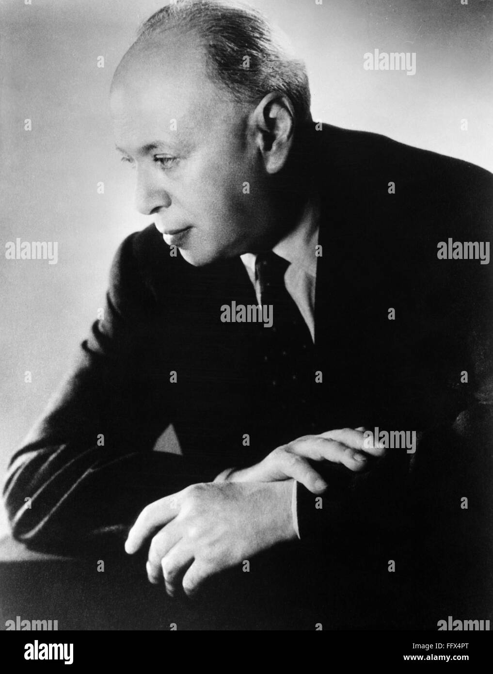 ALEXANDER BOROVSKY /n(1889-1968). Russian pianist. Photographed c1950 ...