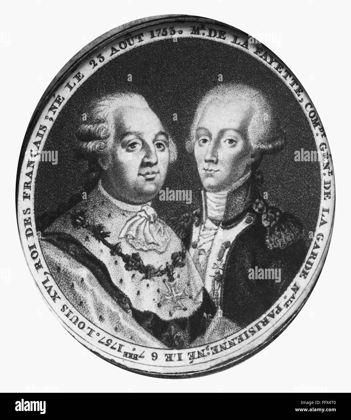 Portrait king louis xvi 1754 1793 Cut Out Stock Images & Pictures - Alamy