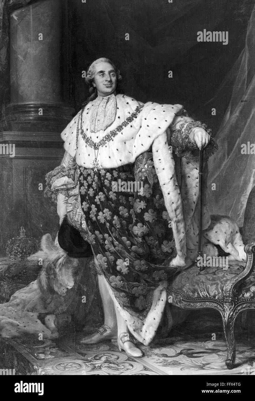 LOUIS XVI (1754-1793). /nKing of France, 1774-1792. Louis XVI in his ...