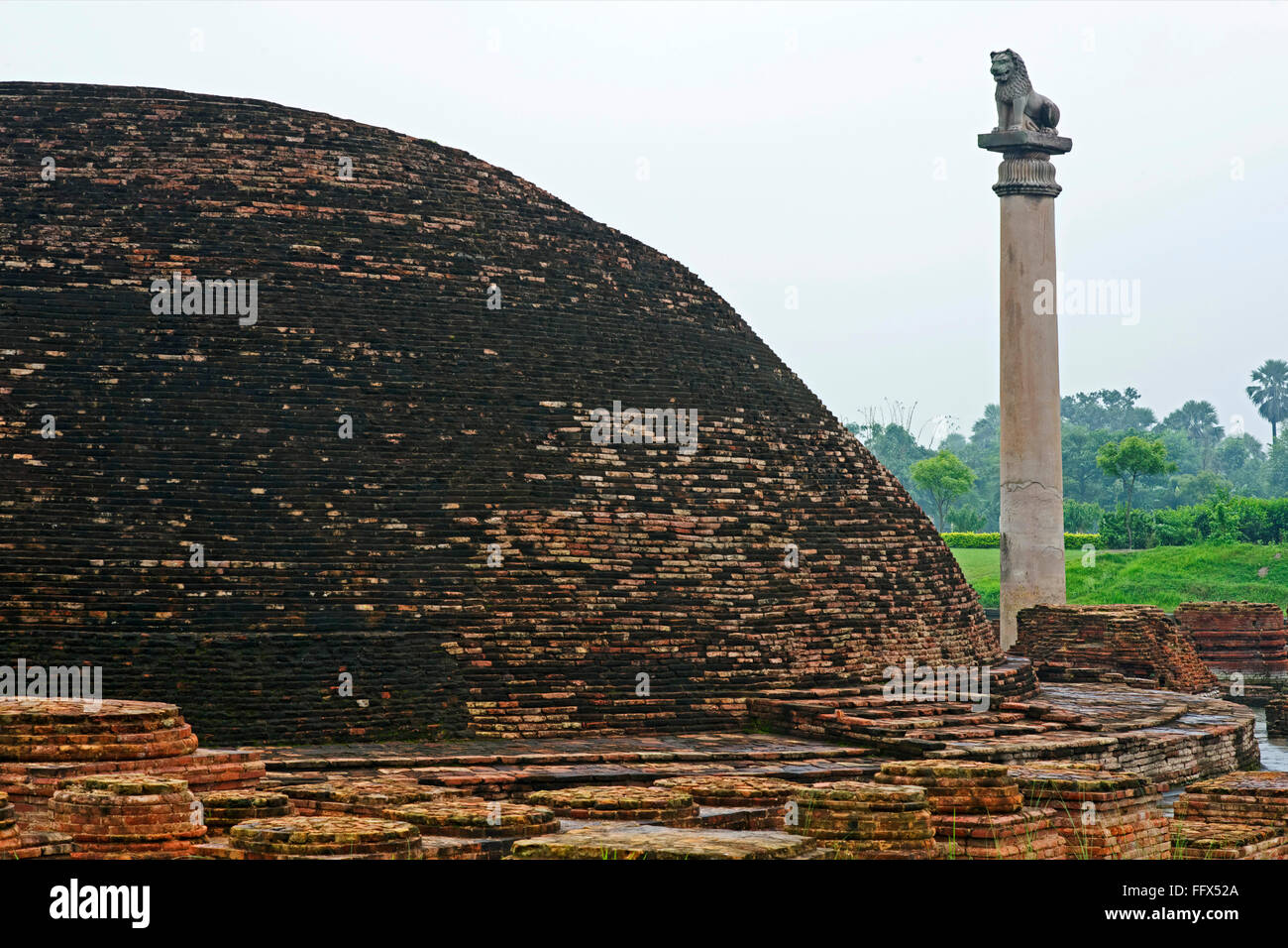 Ashoka pillar hi-res stock photography and images - Alamy