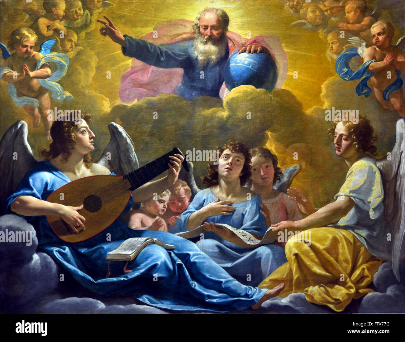 DIEU LE PÈRE CRÉANT L’UNIVERS MATÉRIEL - GOD THE FATHER CREATING THE ...