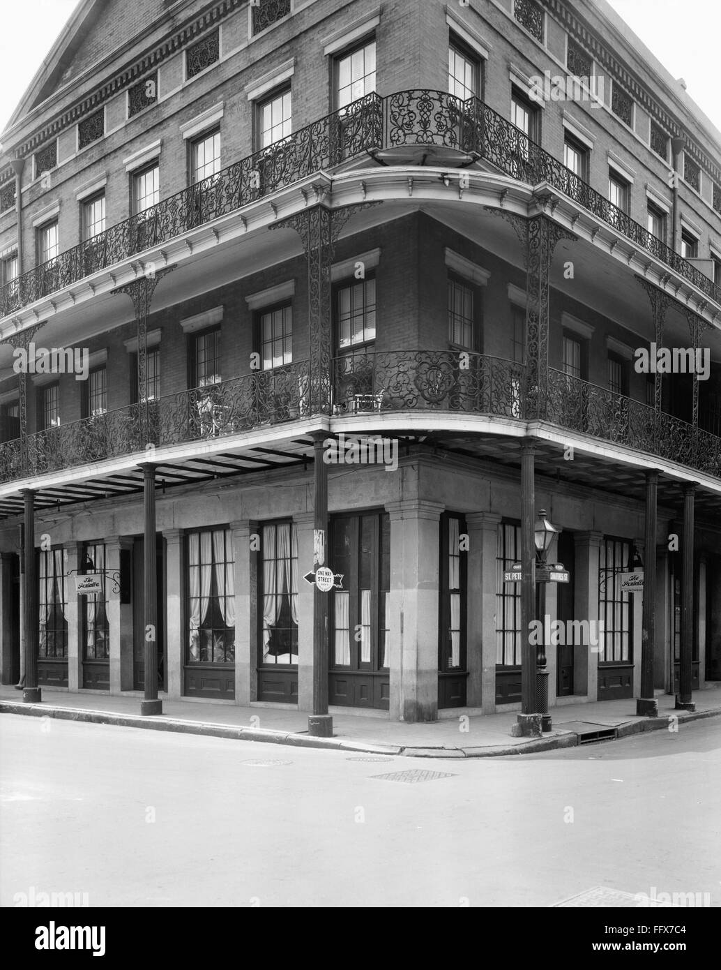 NEW ORLEANS: BUILDING. /nA view of the Upper Pontalba Building at the ...
