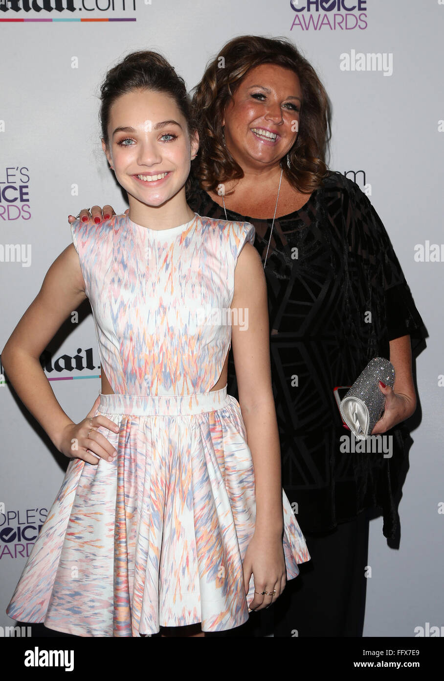 Maddie ziegler and abby lee miller hi-res stock photography and images ...