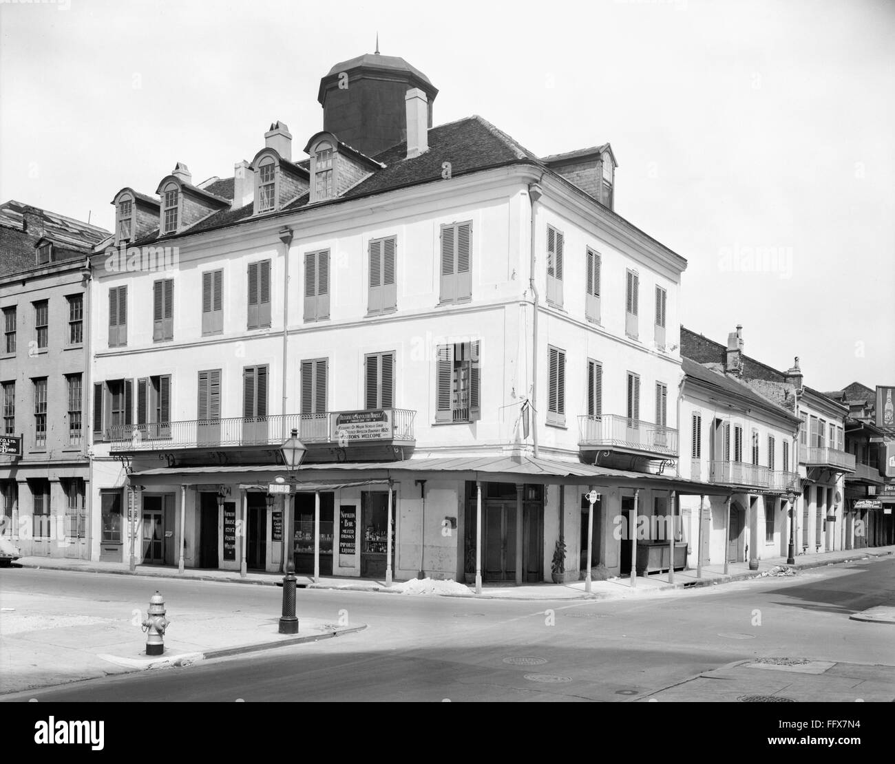 NEW ORLEANS: GIROD HOUSE. /nA view of the Nicholas Girod House, also ...