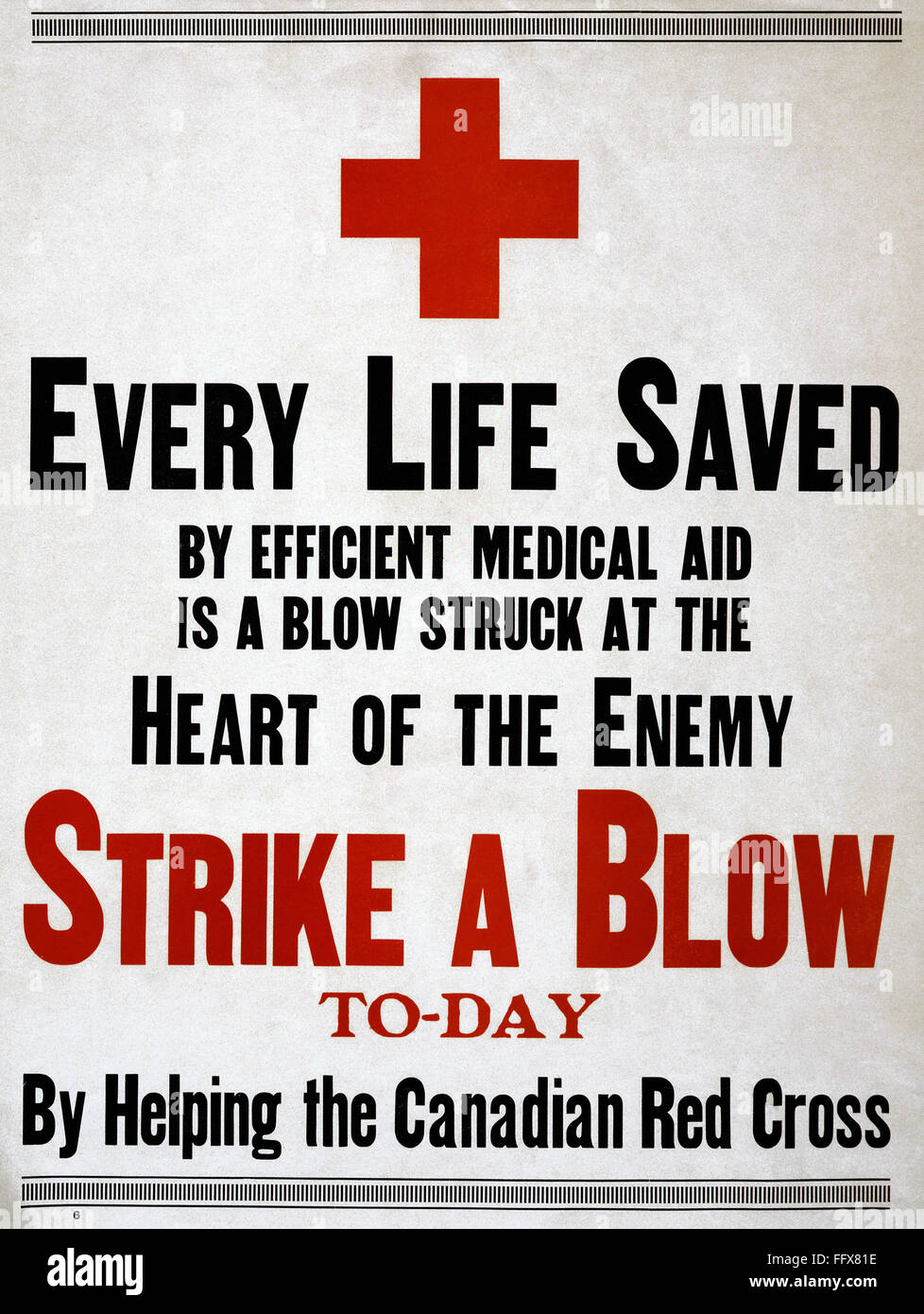 RED CROSS POSTER, c1915. /nPoster for the Canadian Red Cross during ...