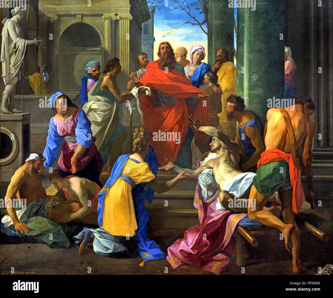 Miracles of St. Paul at Ephesus 1693 Jean Restout 1663-1702 France ...