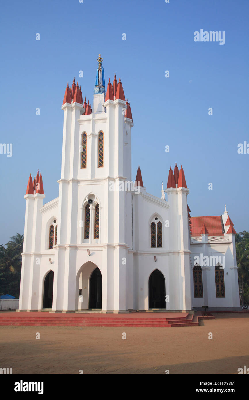 Basilica of Our Lady of Snow, Pallippuram, Ernakulam, Kerala, India ...