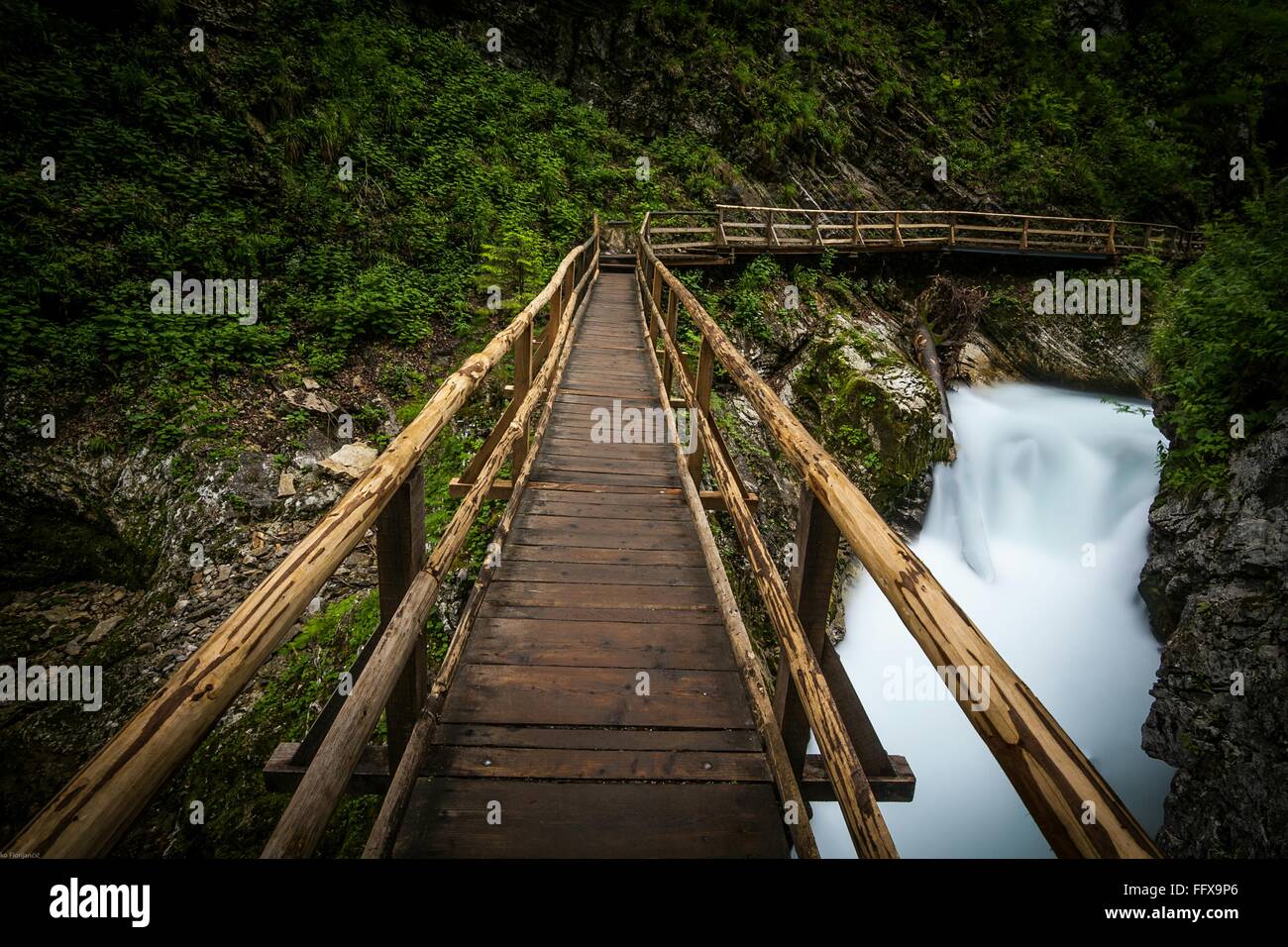 Built over waterfall hi-res stock photography and images - Alamy