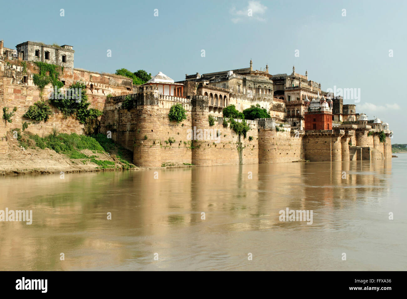 Ramnagar fort wall palace at Varanasi , Uttar Pradesh , India Stock ...