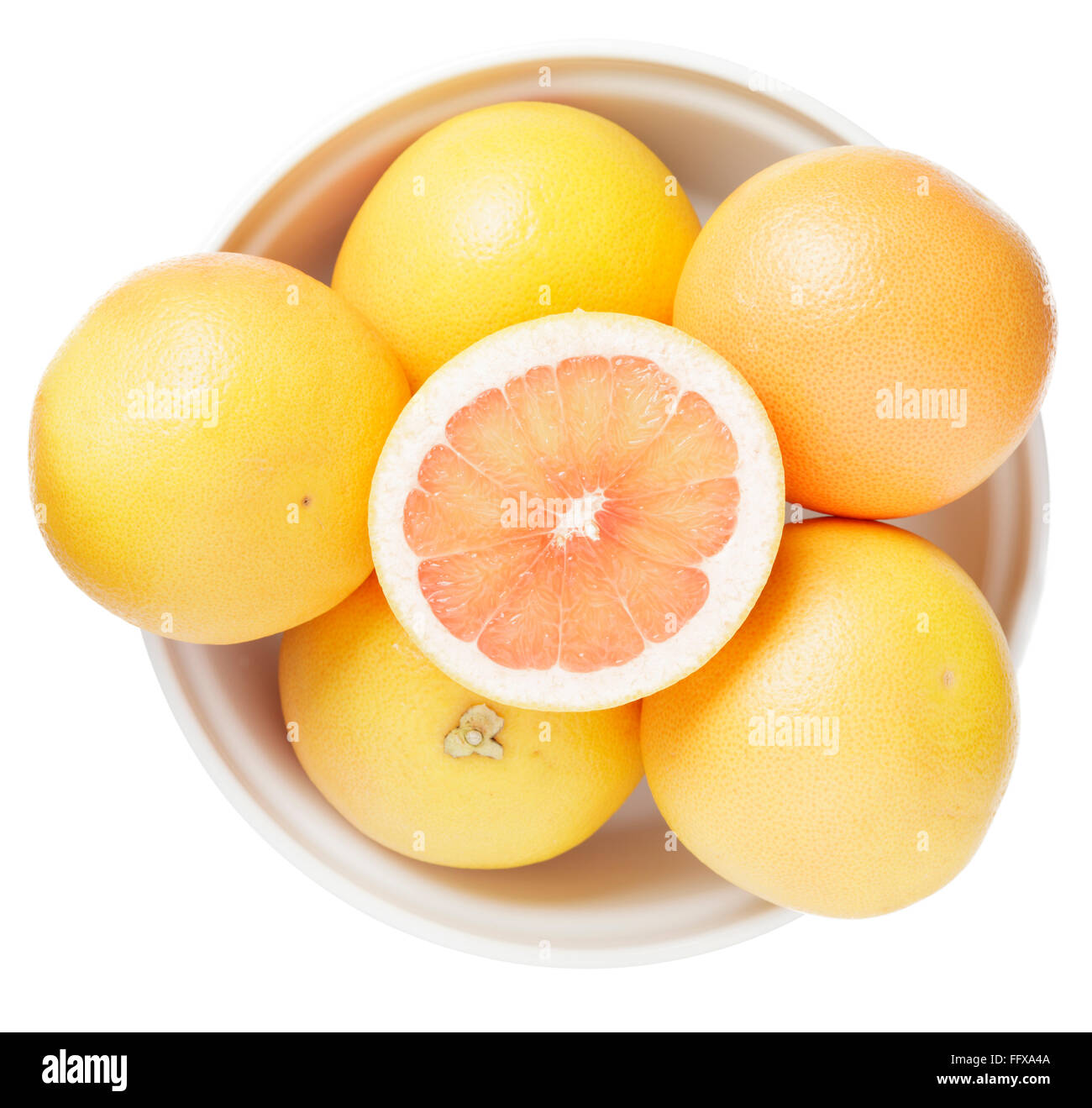 Cut whole grapefruit fruits hi-res stock photography and images - Alamy