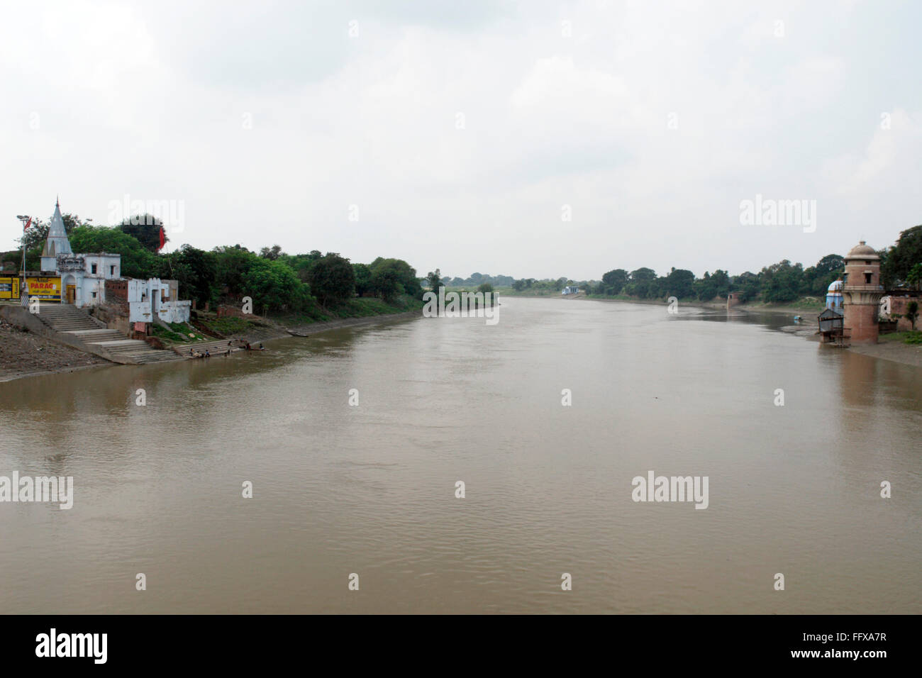Gomati River At Jaunpur from Bridge built by Akbar , Uttar Pradesh ...
