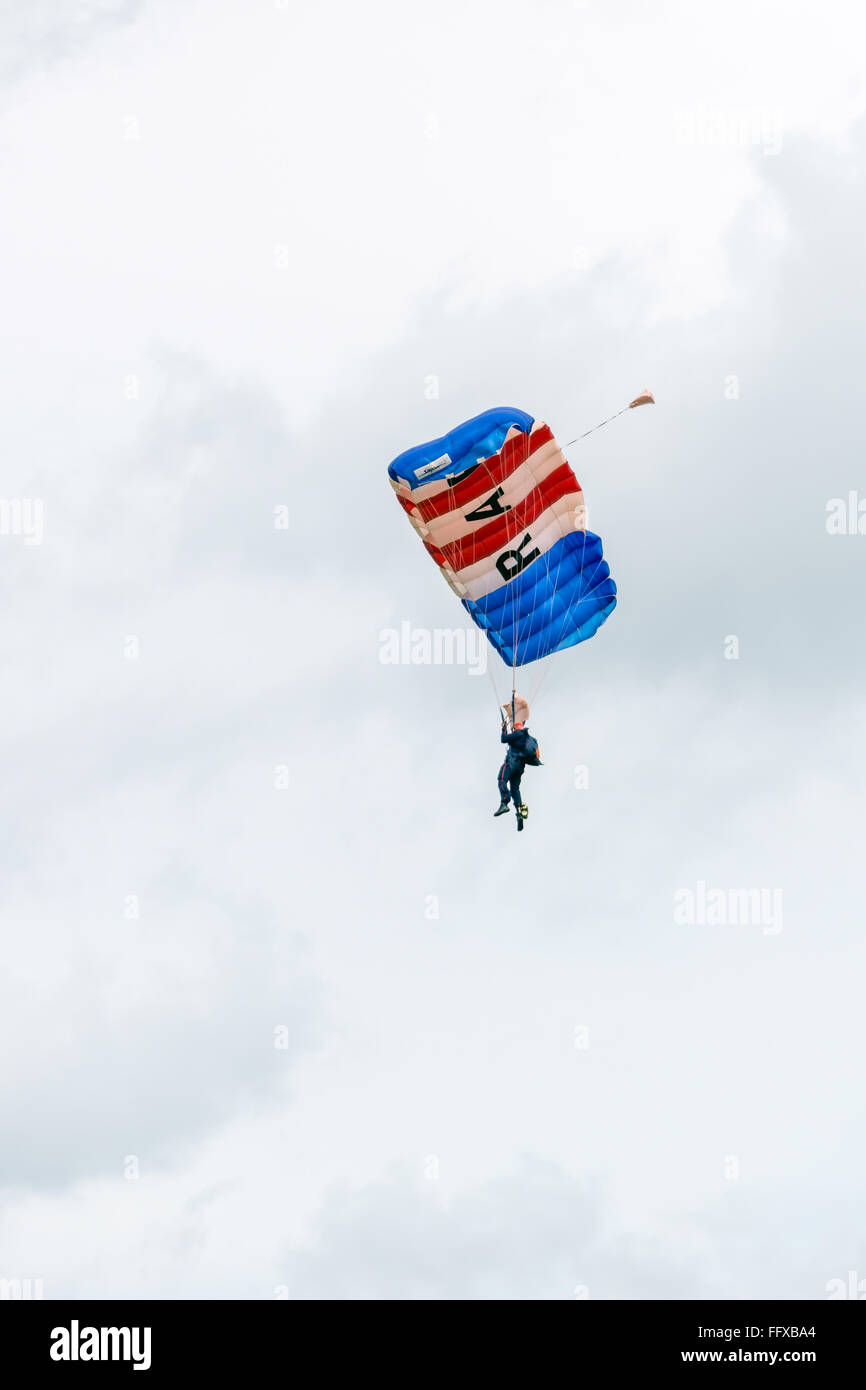 One of the RAF Falcons Display Team Stock Photo - Alamy