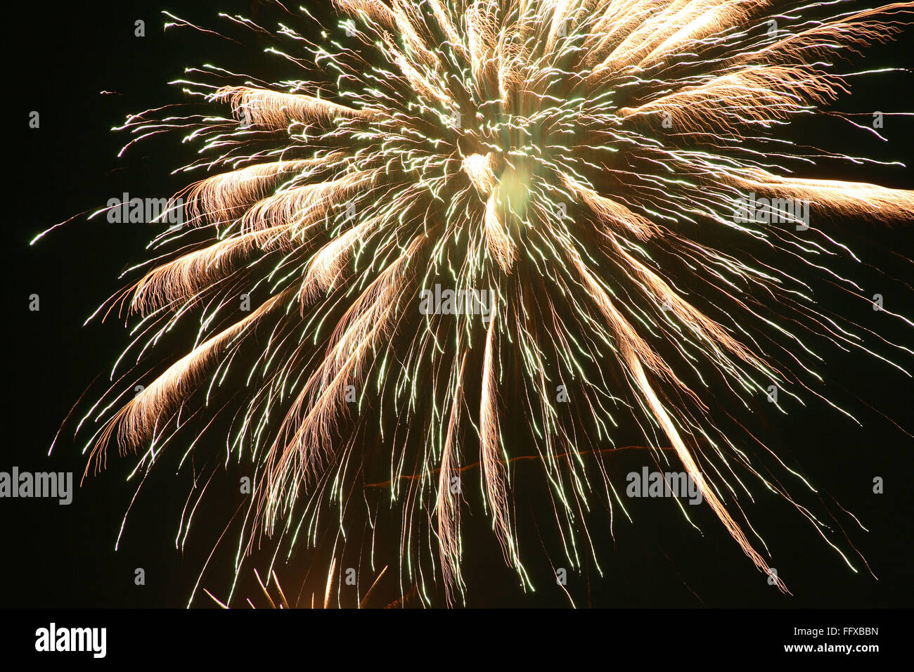 Fireworks display in the sky Stock Photo - Alamy