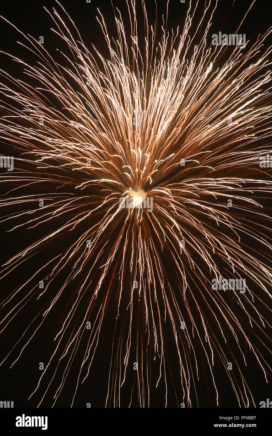 Fireworks display in the sky Stock Photo - Alamy