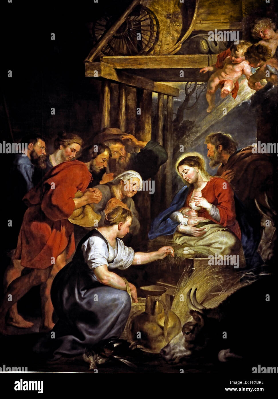 Adoration of the Shepherds. Peter Paul Rubens 1577 - 1640 Antwerp ...