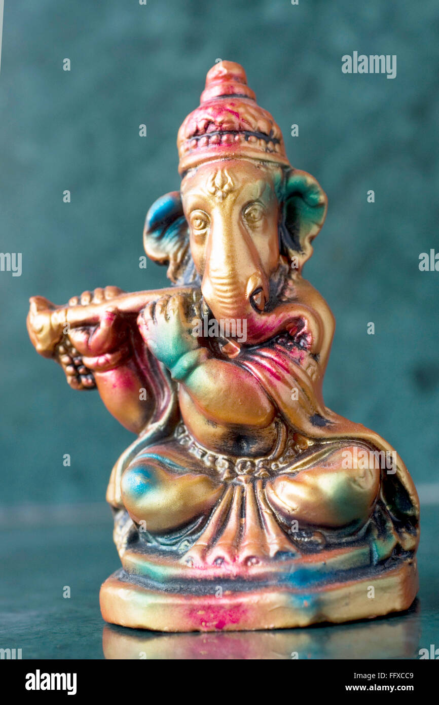 Lord ganpati elephant idol plaster hi-res stock photography and images ...