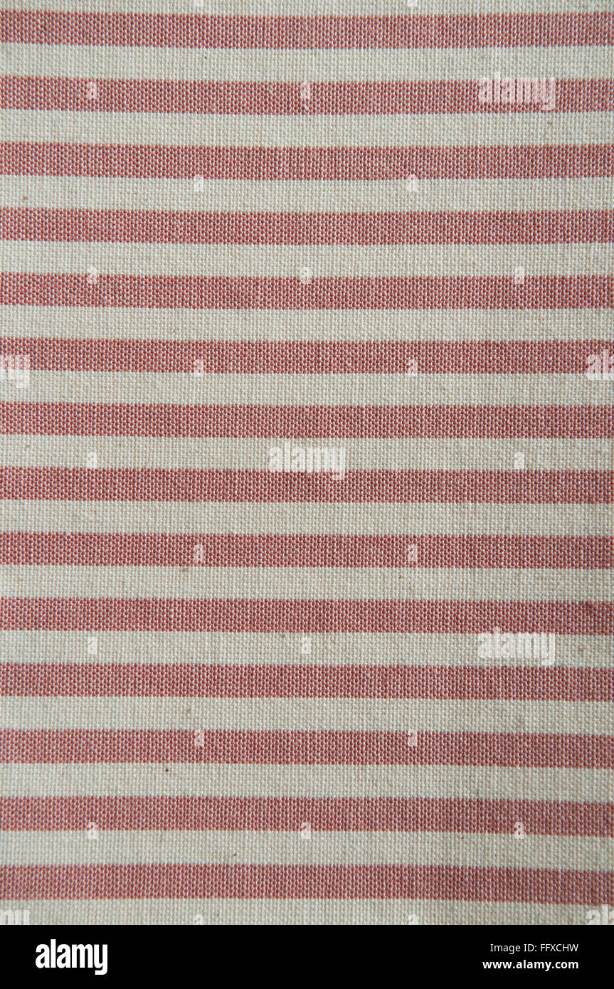 red and beige striped natural fiber background Stock Photo - Alamy
