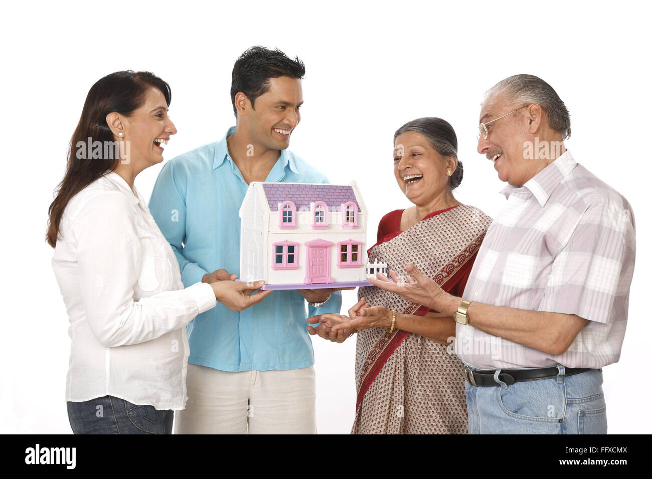 South indian couple welcome hi-res stock photography and images - Alamy