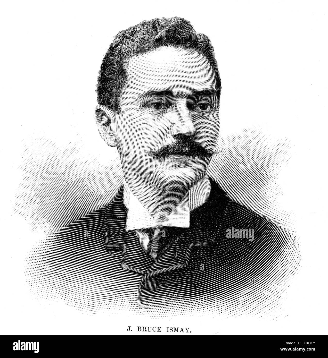 J. BRUCE ISMAY (1862-1937). /nEnglish businessman, chairman and ...