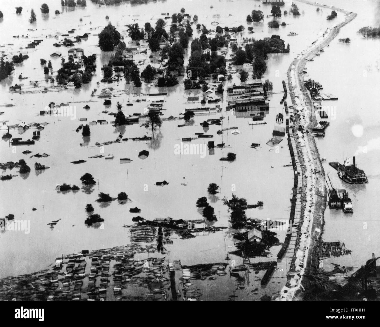 Great mississippi flood of 1927 hi-res stock photography and images - Alamy