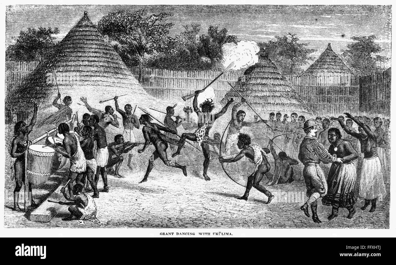 JAMES AUGUSTUS GRANT /n(1827-1892). Scottish soldier and explorer ...