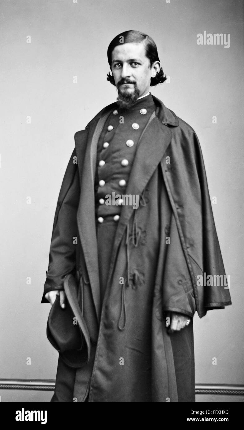 CIVIL WAR: PAYMASTER. /nMajor W.S. Stryker, a Union army paymaster ...