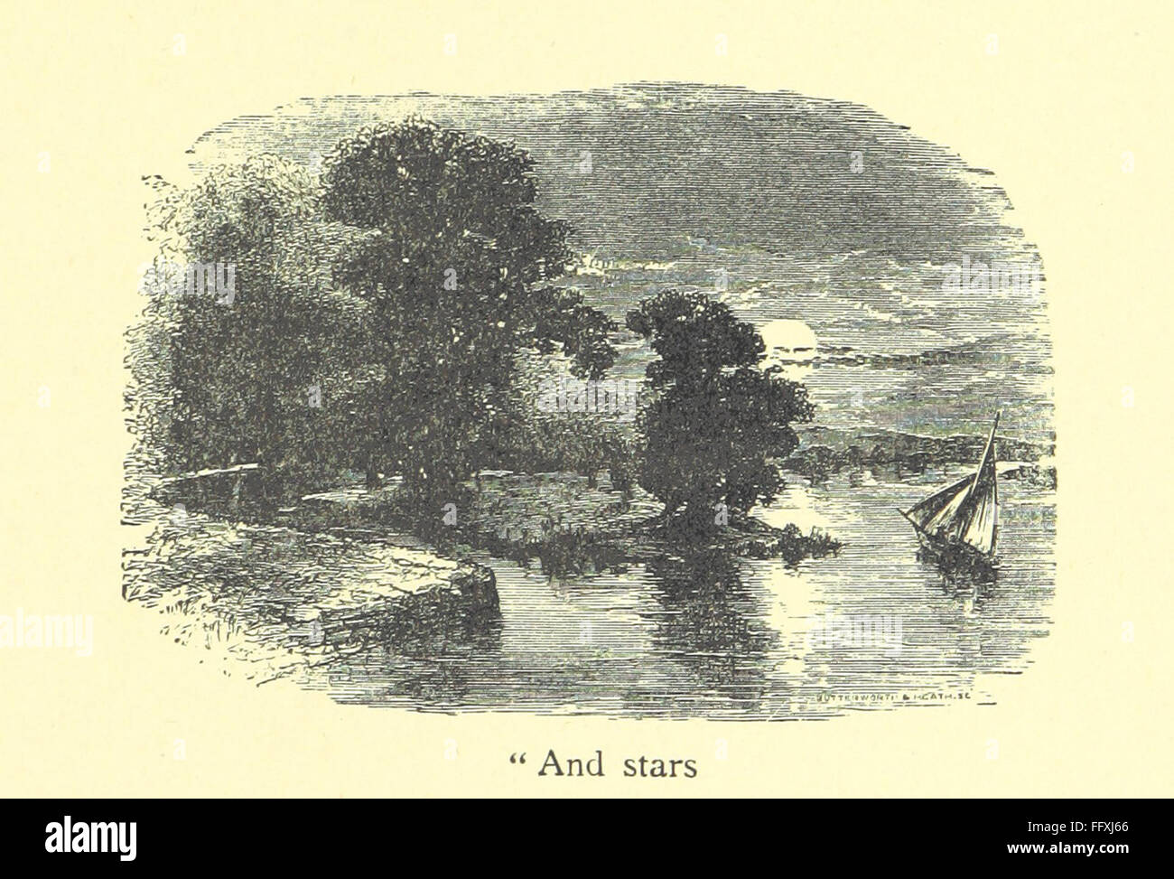 'English Scenery' is a vintage illustrated poem that describes the ...